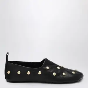 Chloé Rita Studded Ballerinas - Black