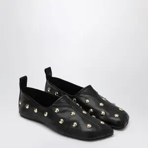 Chloé Rita Studded Ballerinas - Black