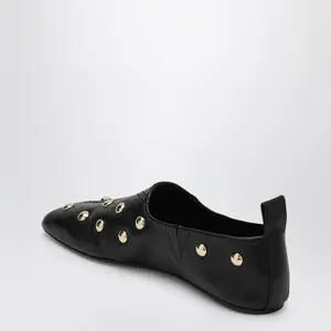 Chloé Rita Studded Ballerinas - Black