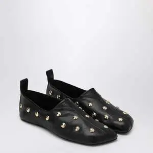 Chloé Rita Studded Leather Ballerinas - Black
