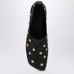Chloé Rita Studded Leather Ballerinas - Black