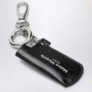 MAISON MARGIELA Leather Key Holder - Black