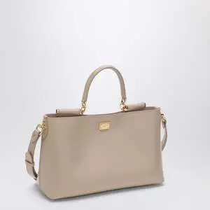 Dolce & Gabbana Vittoria Top-handle Handbag - Beige