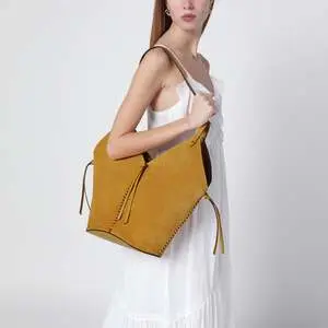Isabel Marant Étoile Tampa Suede Shopper - Yellow