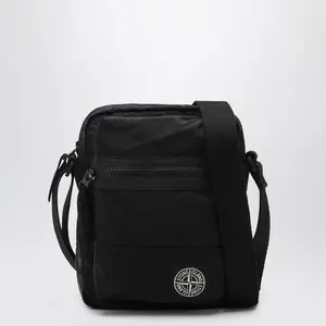 Stone Island Nylon Metal Pouch Bag - Black