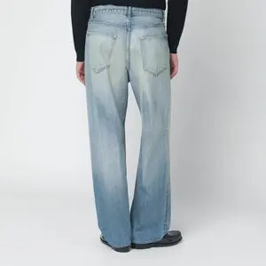 Auralee Washed-effect Denim Jeans