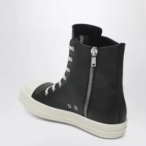 Rick Owens Leather High-top Trainer