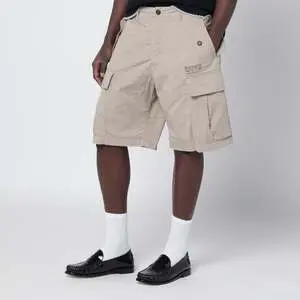Dsquared2 Cotton-blend Cargo Bermuda Shorts - Beige