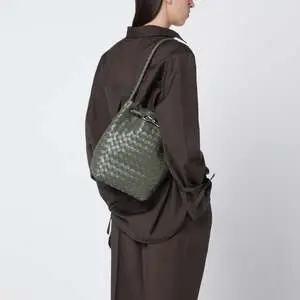 Bottega Veneta Small Andiamo Bucket Bag - Green