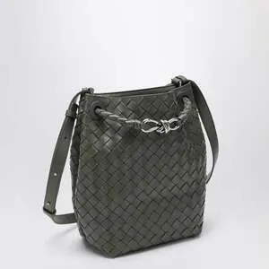 Bottega Veneta Small Andiamo Bucket Bag - Green