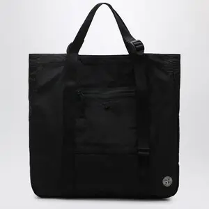 Stone Island Nylon Metal Tote - Black