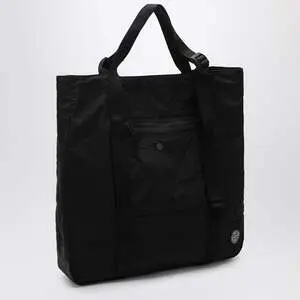 Stone Island Nylon Metal Tote - Black