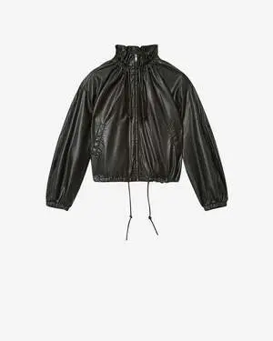 MARANT ETOILE Neela Faux Leather Jacket