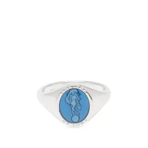 Miansai Fortuna Ring - Silver/blue