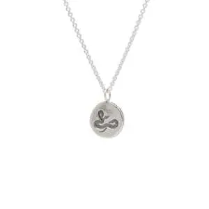 FREDERICK GROVE Snake Pendant Necklace