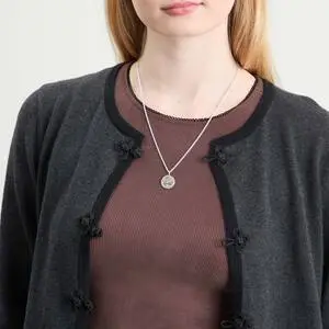 FREDERICK GROVE Snake Pendant Necklace