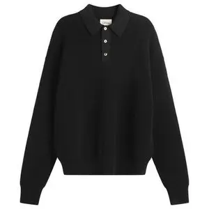 RONNING Long Sleeve Knit Polo
