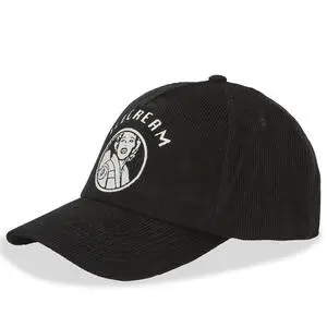 ICECREAM Waitress Corduroy Trucker Cap - Black