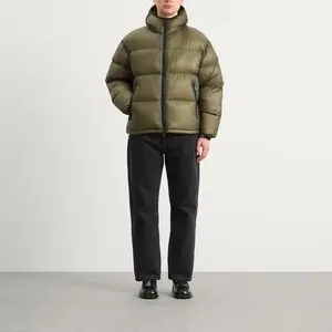 MKI MIYUKI ZOKU Hooded Bubble Jacket - Olive