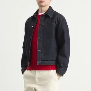JIL SANDER Boxy Denim Jacket - Magnet