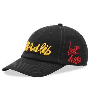 BUTTER GOODS X Madlib Alias 6 Panel Cap - Black