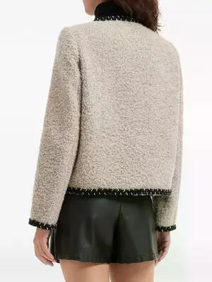B+AB Buttoned Jacket With Contrast Trim