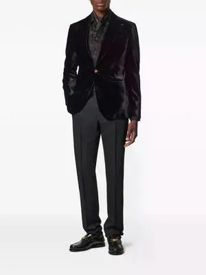 Versace Snakeskin-pattern Shirt