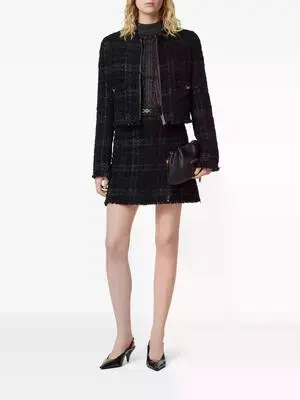 Versace Button-detail Ribbed Knit Sweater