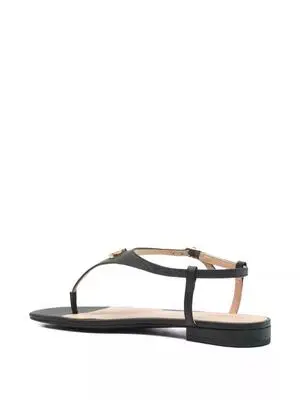 Ralph Lauren Thong Strap Sandals - Black