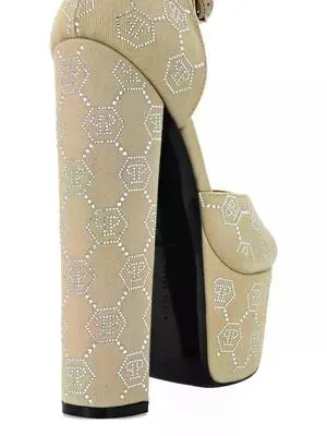Philipp Plein Platform Monogram Sandals
