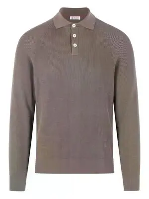 Brunello Cucinelli Buttoned Polo Shirt