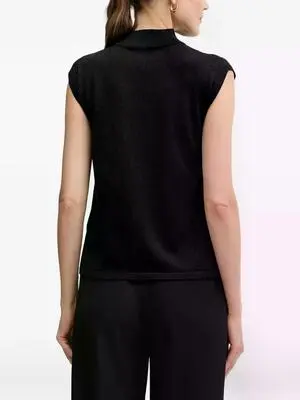Joseph Ribkoff Sequin Embellished Mock Neck Top