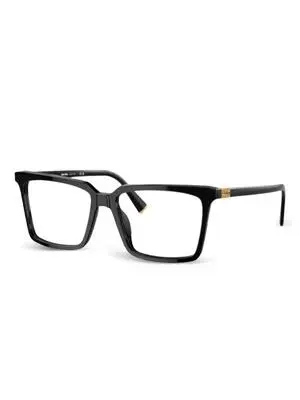 Miu Miu Rectangle-frame Glasses - Black