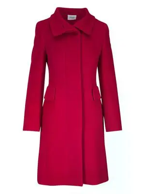 Akris Flap-pocket Coat - Red