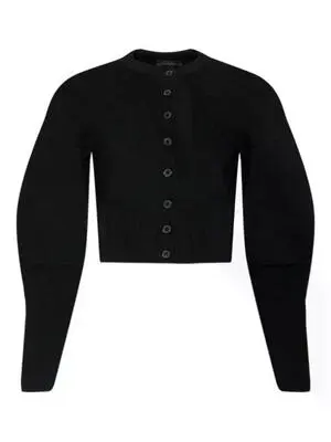 Wardrobe.NYC Matte Cropped Cardigan