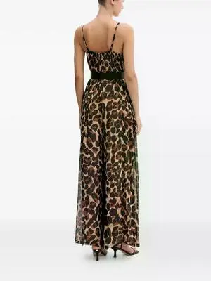 Joseph Ribkoff Animal-print Jumpsuit
