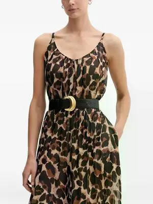 Joseph Ribkoff Animal-print Jumpsuit