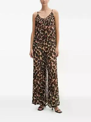 Joseph Ribkoff Animal-print Jumpsuit