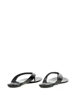 Le Monde Beryl Thong-strap Flat Sandals - Black