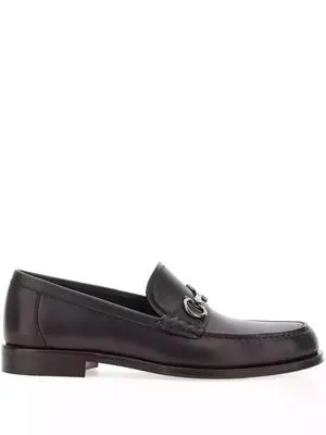 FERRAGAMO Leather Loafers - Brown