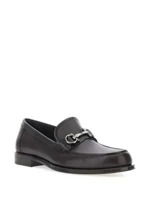 FERRAGAMO Leather Loafers - Brown