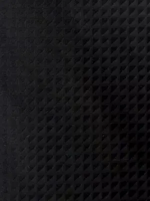 Emporio Armani Checked Neck Tie - Black