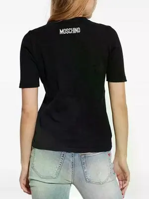 Moschino Printed T-shirt - Black