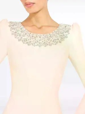 Jenny Packham Jacquetta Beaded Midi Dress