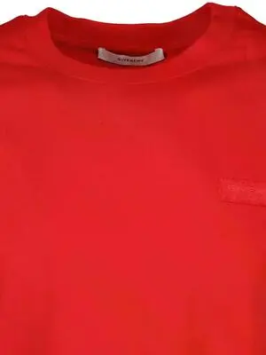 Givenchy Logo-patch Short-sleeve T-shirt - Red