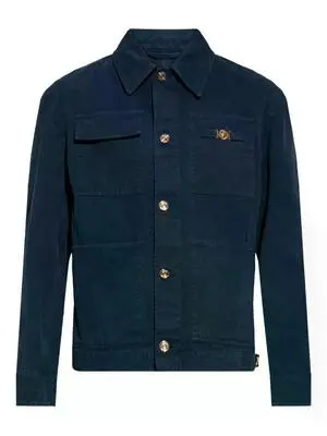 Versace Buttoned Patch Pocket Jacket
