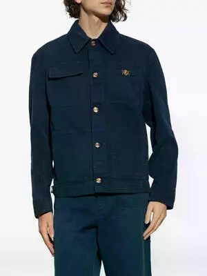 Versace Buttoned Patch Pocket Jacket