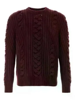Alexander McQueen Cable-knit Sweater