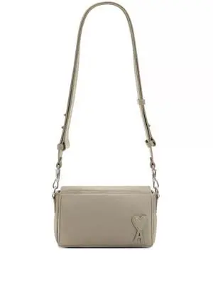 AMI Paris Marcel Padded Shoulder Bag - Grey