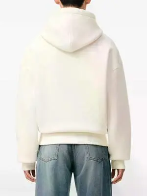 AMI Paris De Coeur Embossed Hooded Sweatshirt